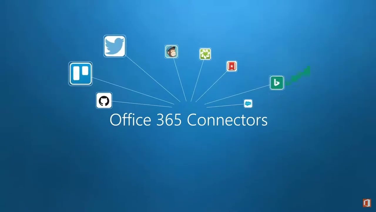 Office 365 Connectors in Outlook demo - YouTube