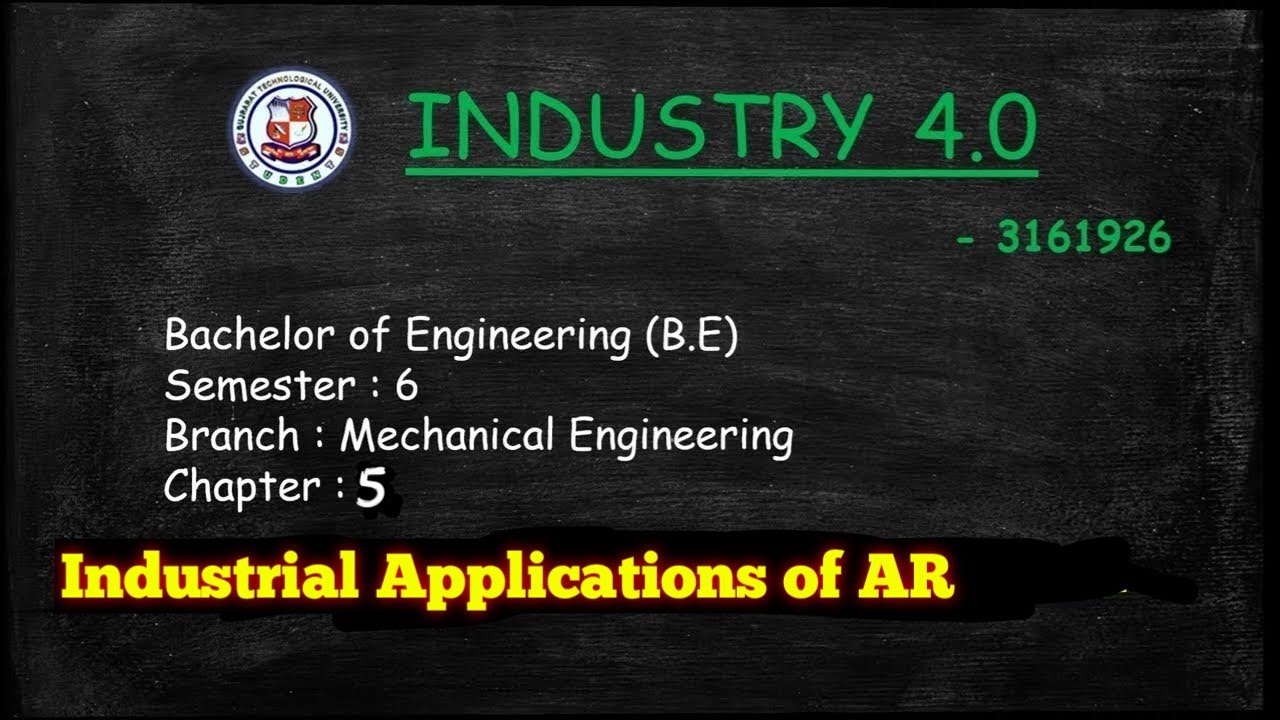 L - 22 : Industrial Applications of AR | Training | Assembly ...
