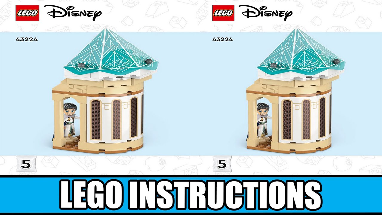 LEGO Instructions - Disney Wish - 43224 - King Magnifico's Castle (Book ...