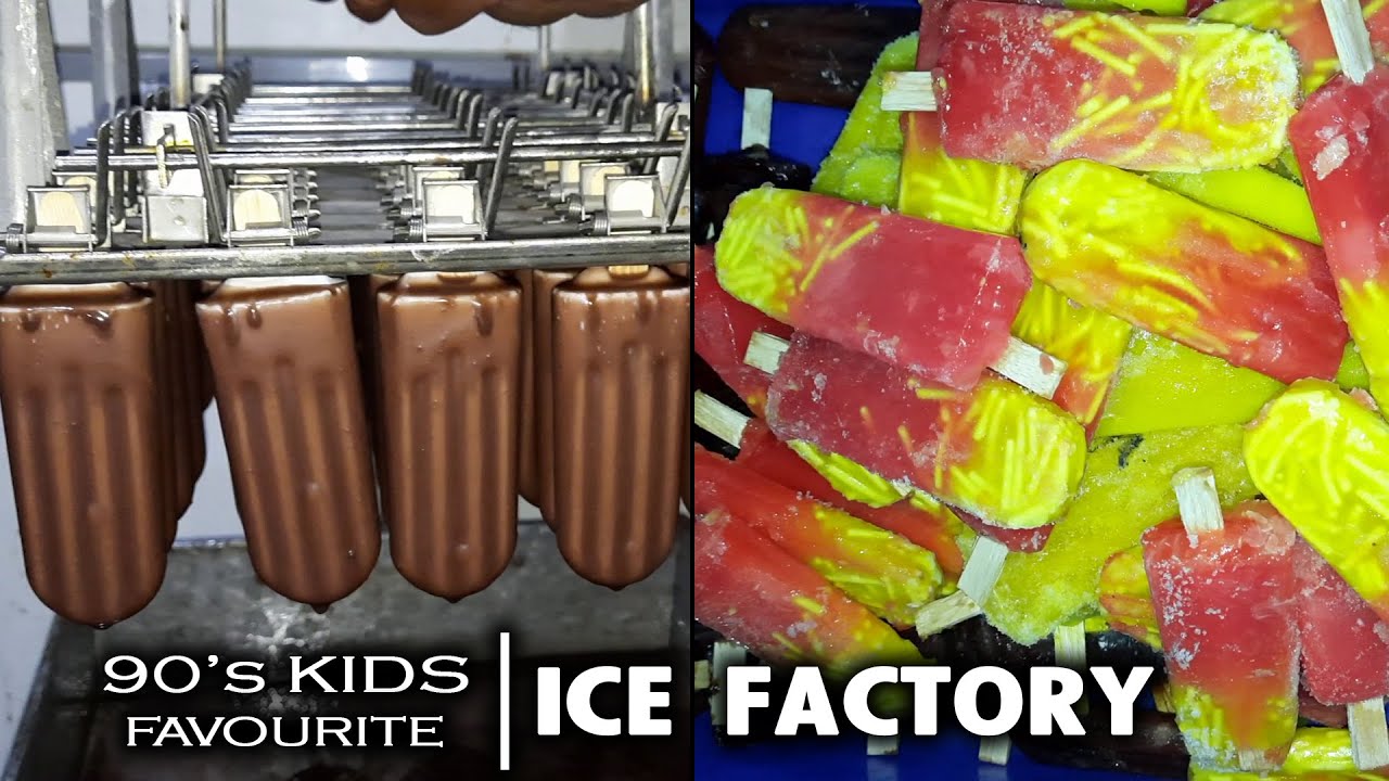 Inside the Ice Factory Tour | Kuchi Ice Factory - Stick Ice Cream |How ...