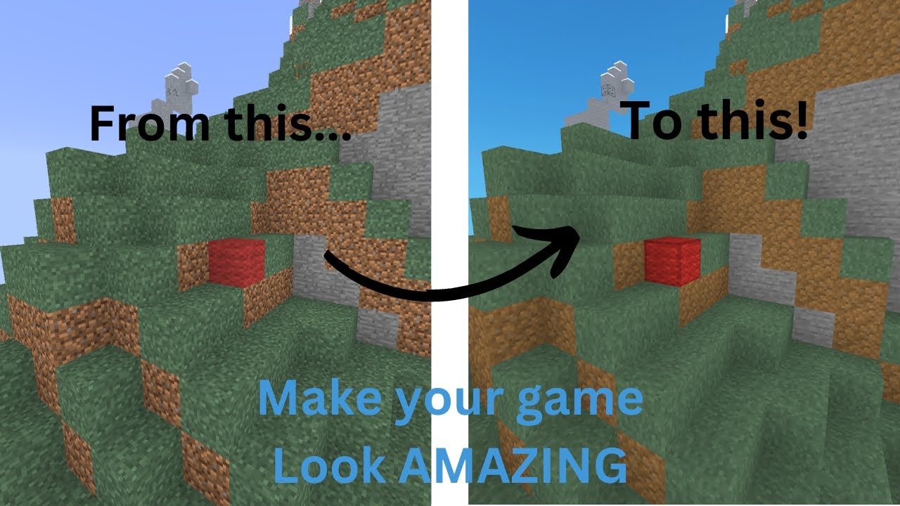 Tips to make Minecraft look CLEAN - YouTube