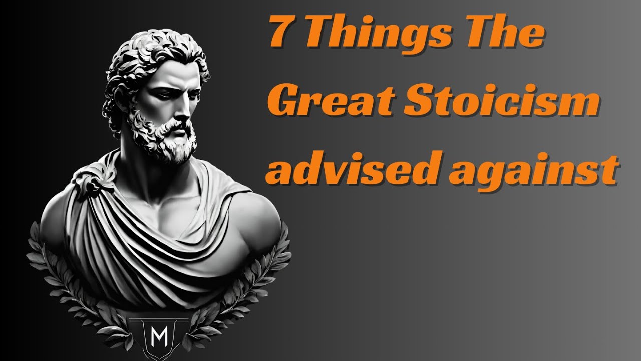 7 Things The Great Stoicism advised against | This Stoicism Life ...