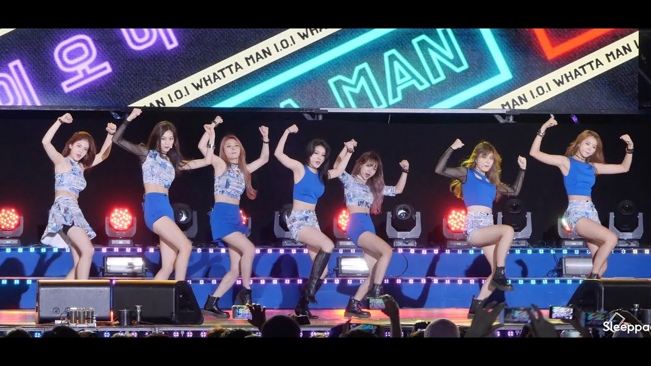 [4K/직캠/FANCAM] 160904 아이오아이( IOI ) "WHATTA MAN" @ 태권도평화콘서트 by Sleeppage ...