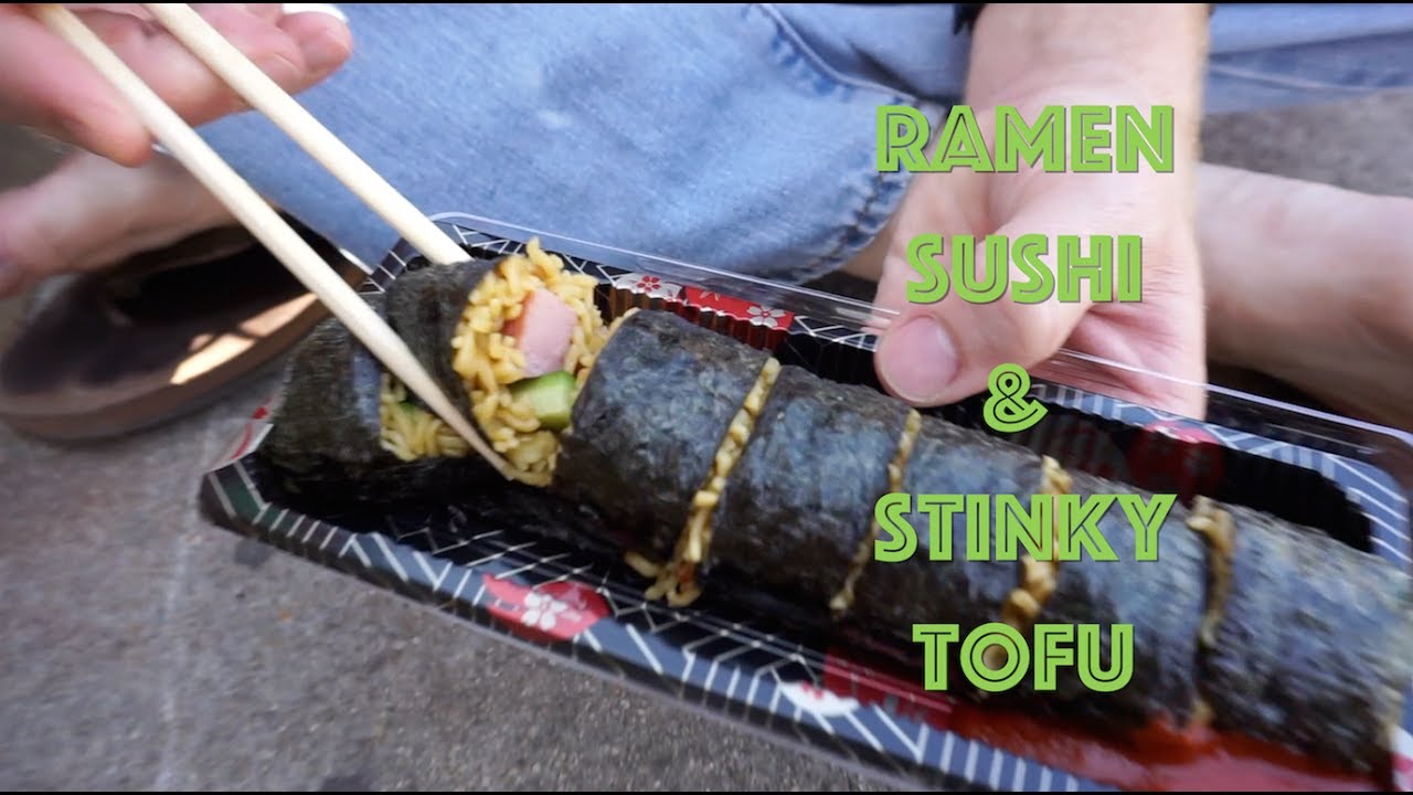 Ramen Sushi and Stinky Tofu | Vlog 85 - YouTube