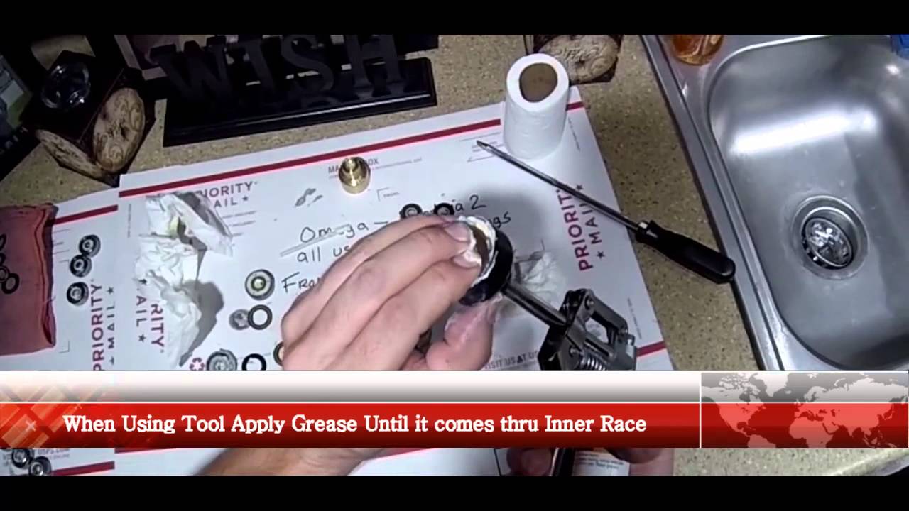 How to Grease Repack Front Armature Bearing Kirby Vacuum Cleaner #3 ...