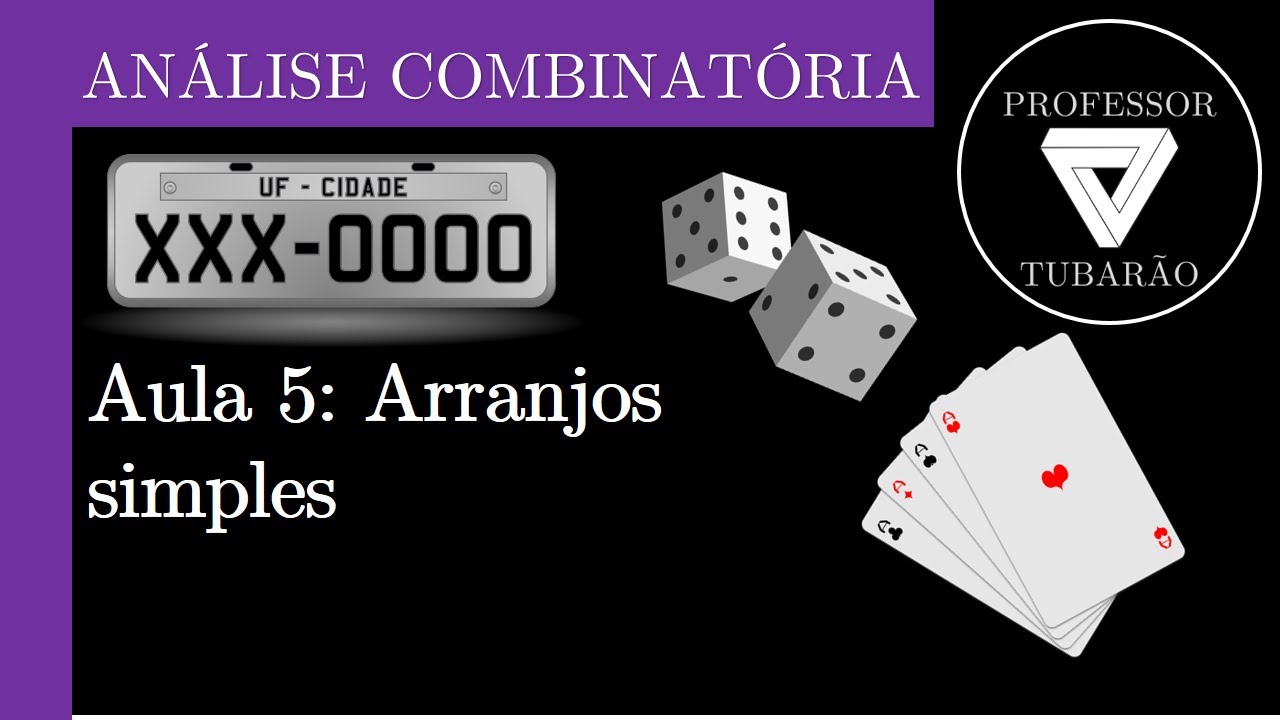 Análise combinatória - Aula 5: Arranjos simples - YouTube