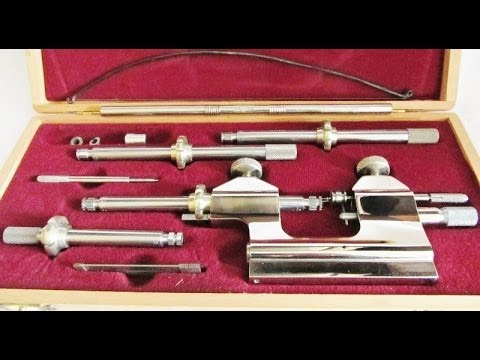 Vintage Steiner Watchmakers Jacot Tool watch pivot polishing lathe ...
