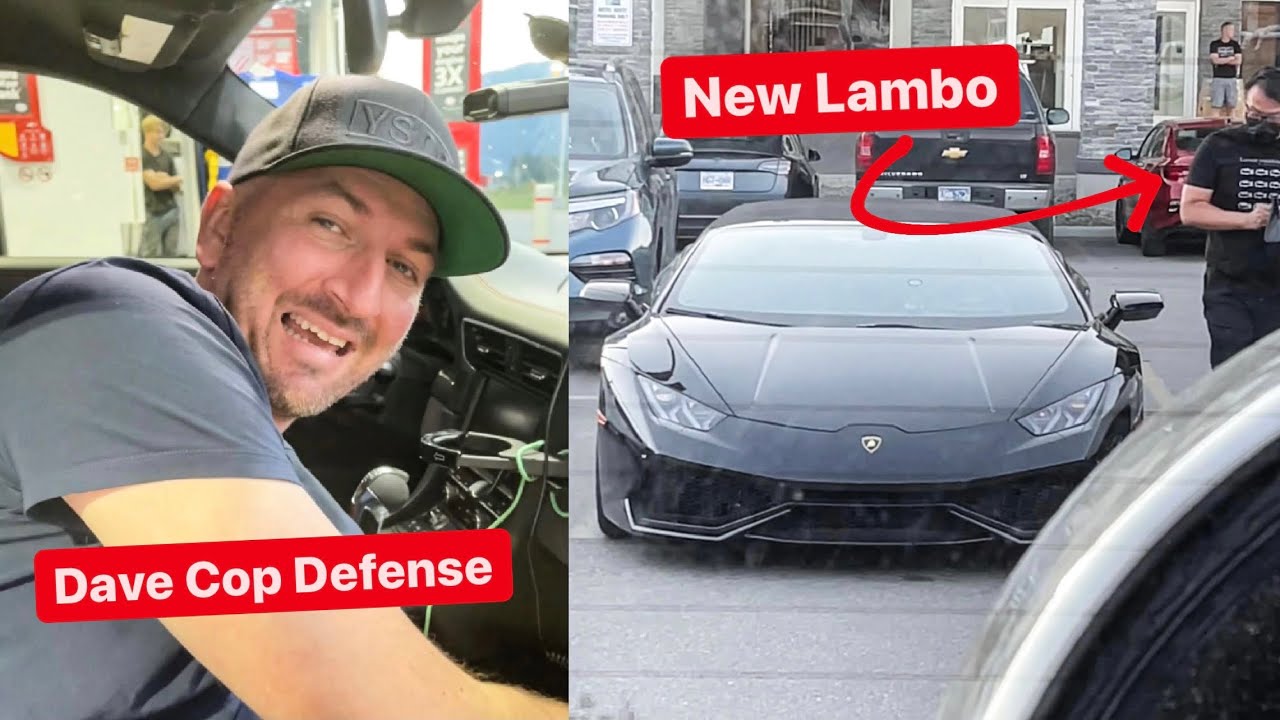 Dave's COP CATCHER... SOLD SOUP TO BUY A NEW LAMBORGHINI! - YouTube
