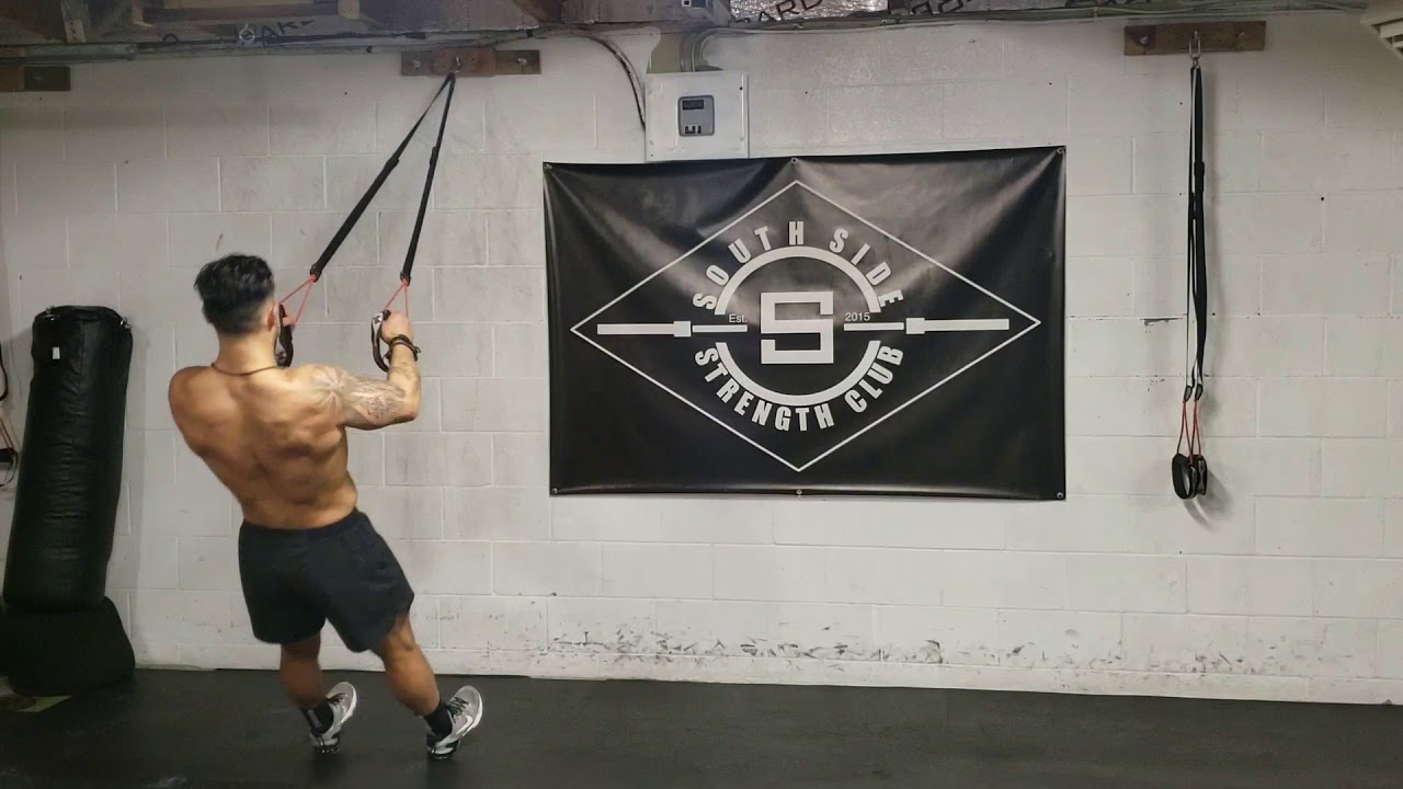TRX - Recline Rows - Functional Back Exercise Using a Suspension ...