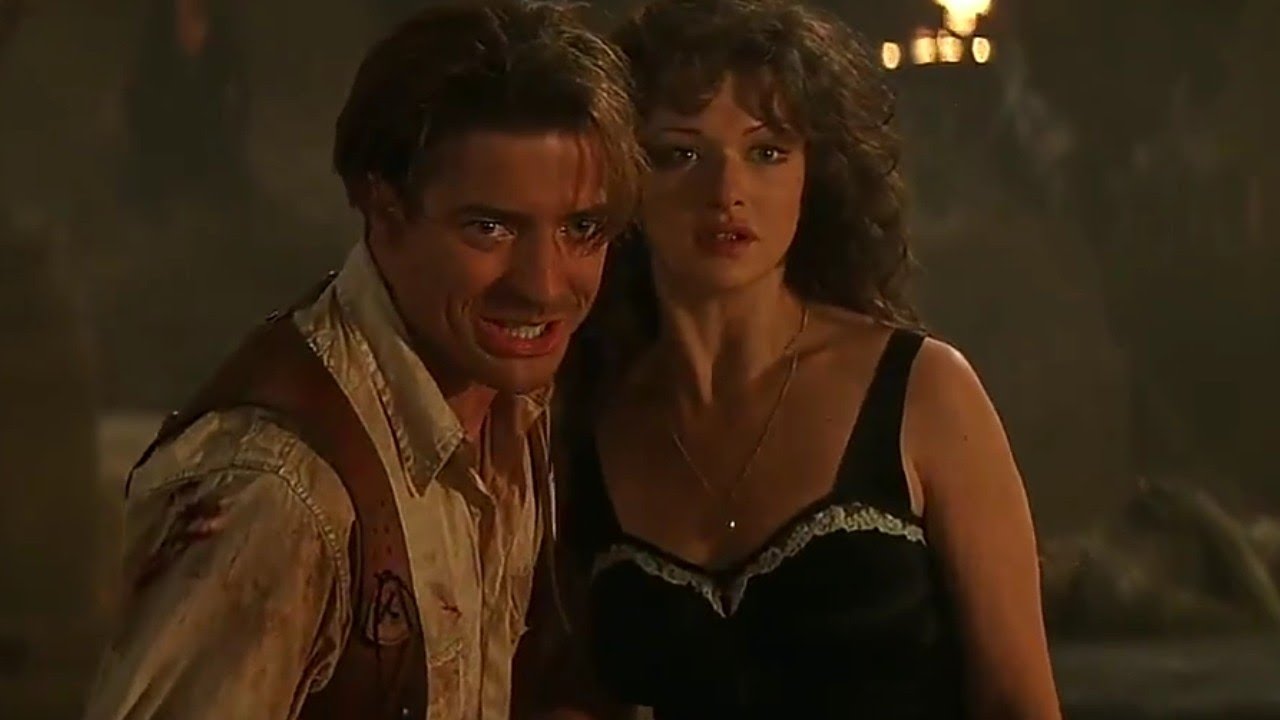The Mummy (Fighting with the Mummy scene) Part 2 - YouTube