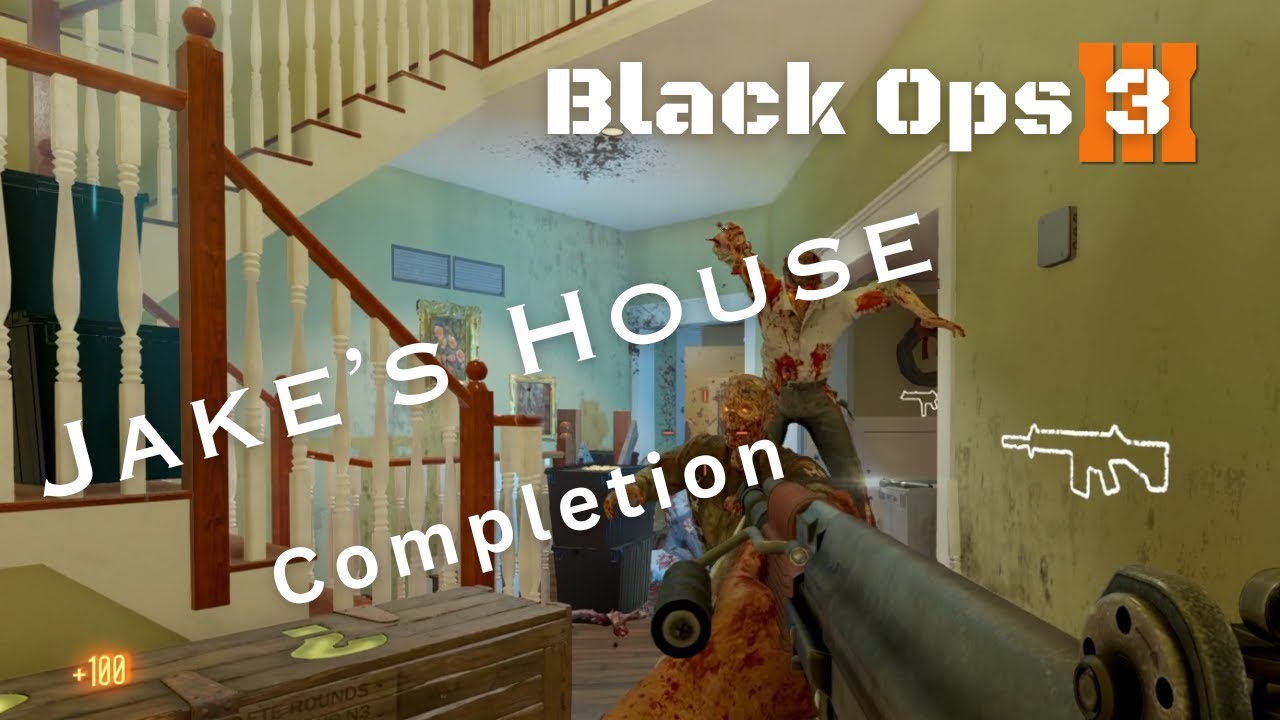 Jake's House - BO3 Custom Zombies - Completion - YouTube