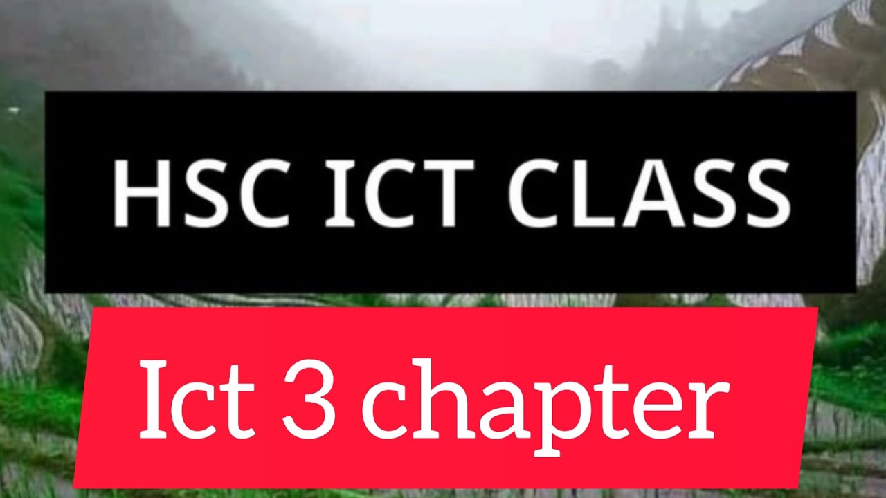 #hsc_ict_chapter_3 part 4 - YouTube