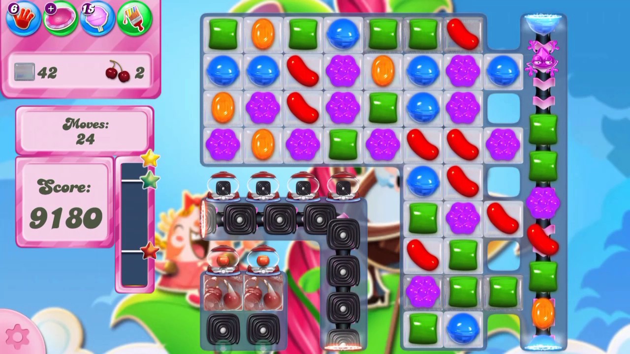 Candy Crush Saga Level 1811 No boosters - YouTube