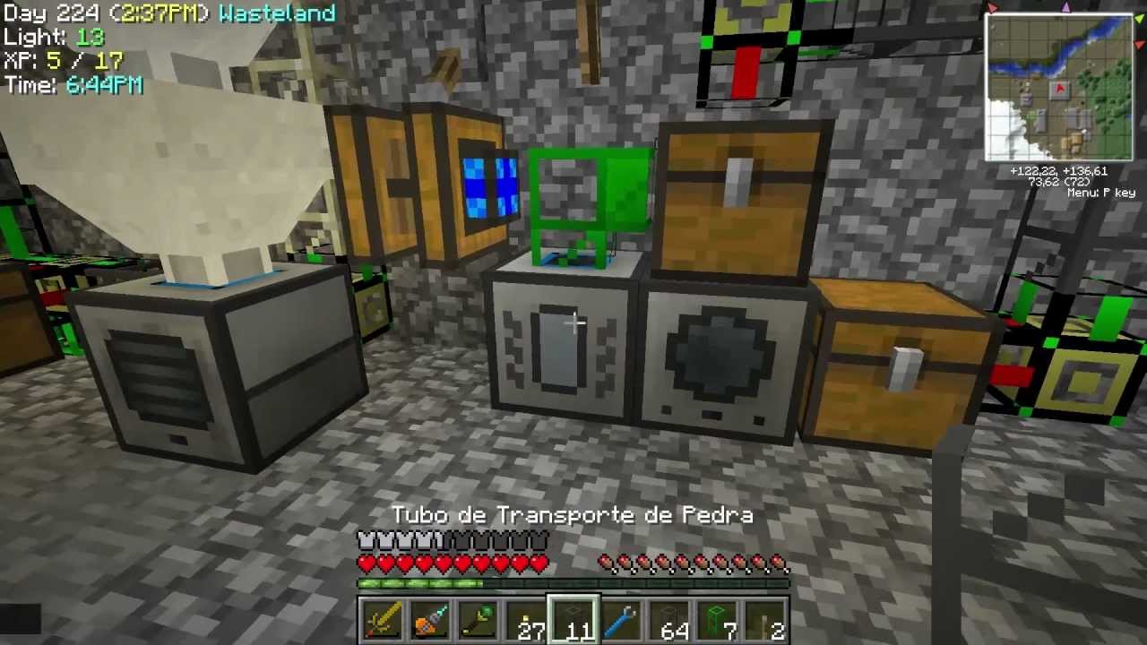 Produzindo Energy Cell Frame (full) automaticamente - Minecraft com ...