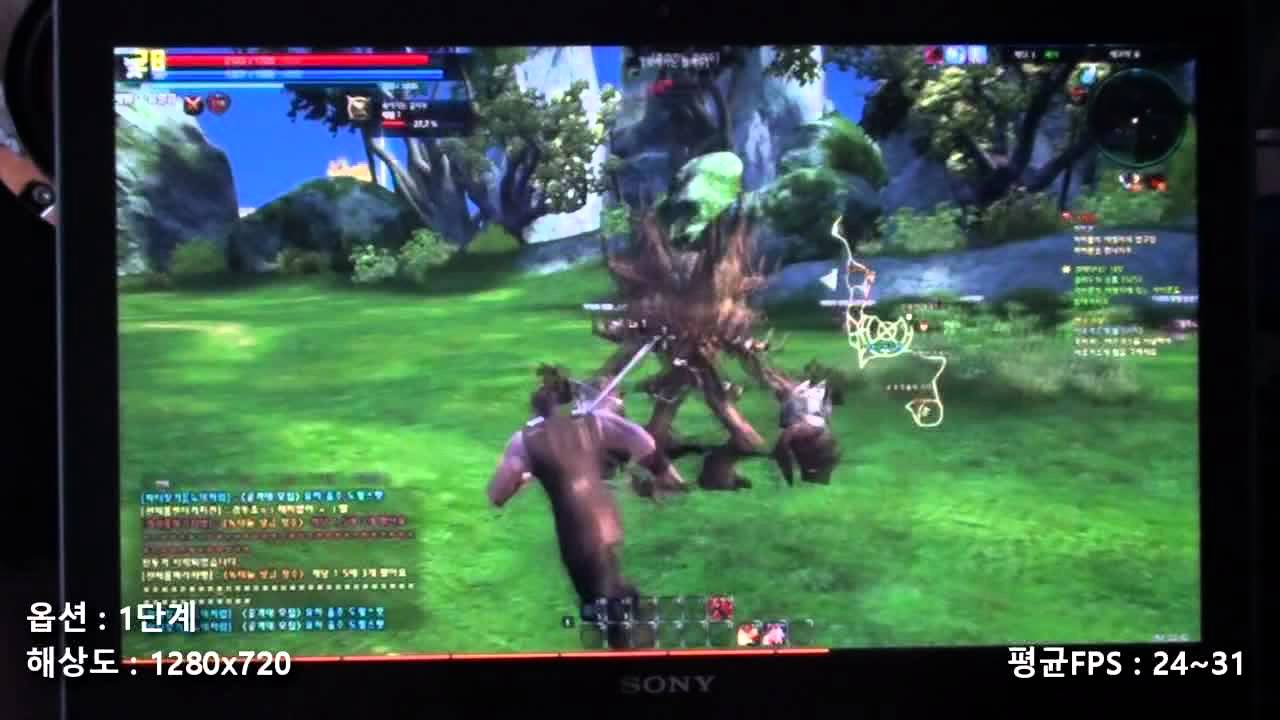 VAIO Pro 11 Game test - TERA - YouTube