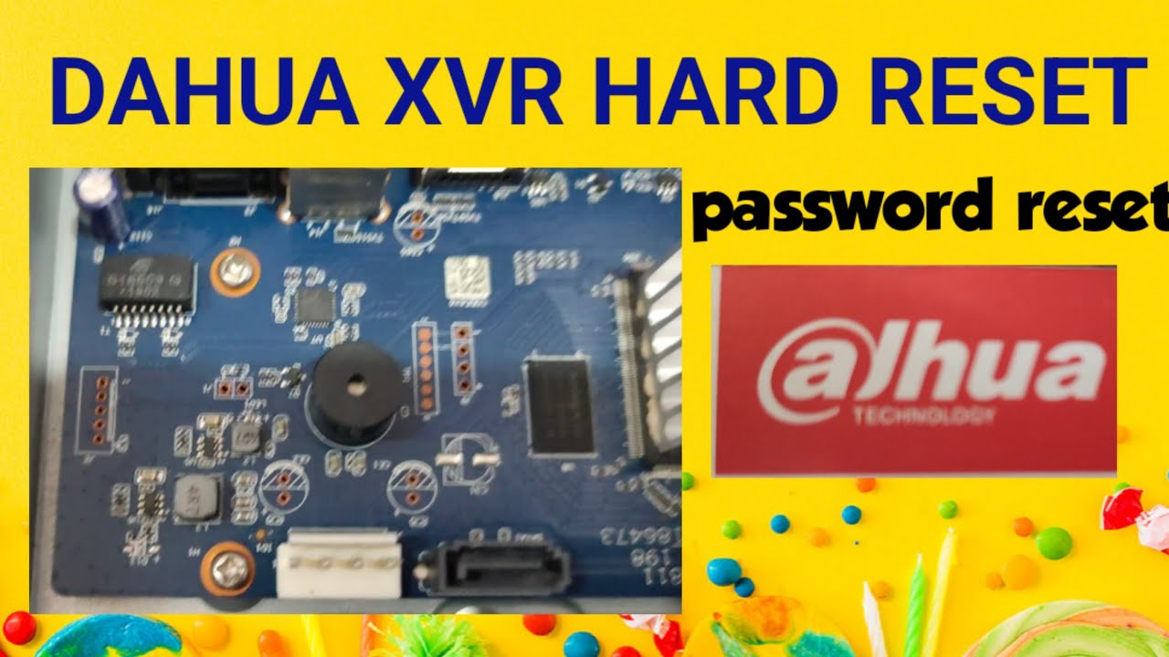 How to reset dahua XVR Dahua XVR Hard reset . Reset dahua password Urdu ...