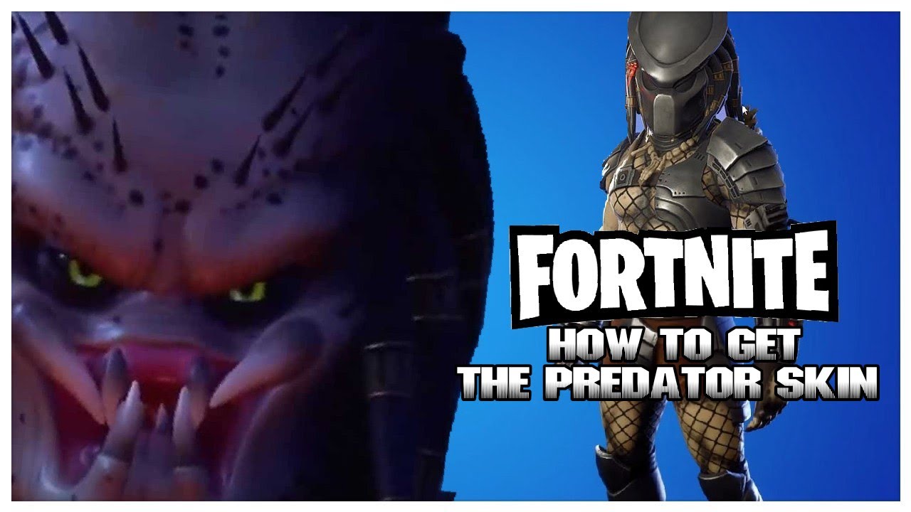 How To Get The Predator Skin In Fortnite! - YouTube