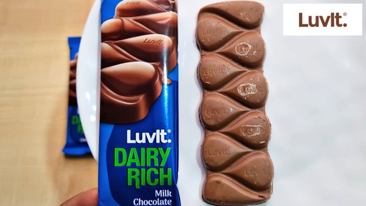 LuvIt Dairy Rich Milk Chocolate | Ingredient, Taste, Price, Ad | New ...