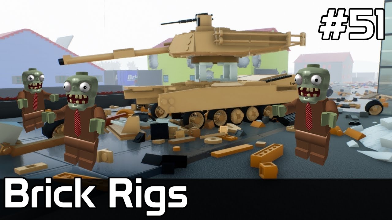 Brick Rigs PL [#51] CZOŁG kontra ZOMBIE /z Plaga - YouTube