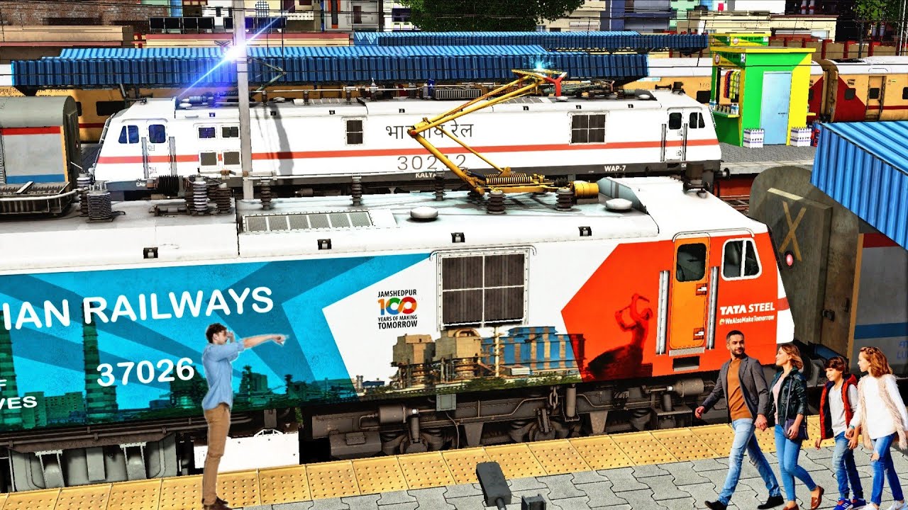 DOON EXPRESS POWERFUL🔥 TATA WAP7 || LUCKNOW ROUTE JOURNEY - YouTube