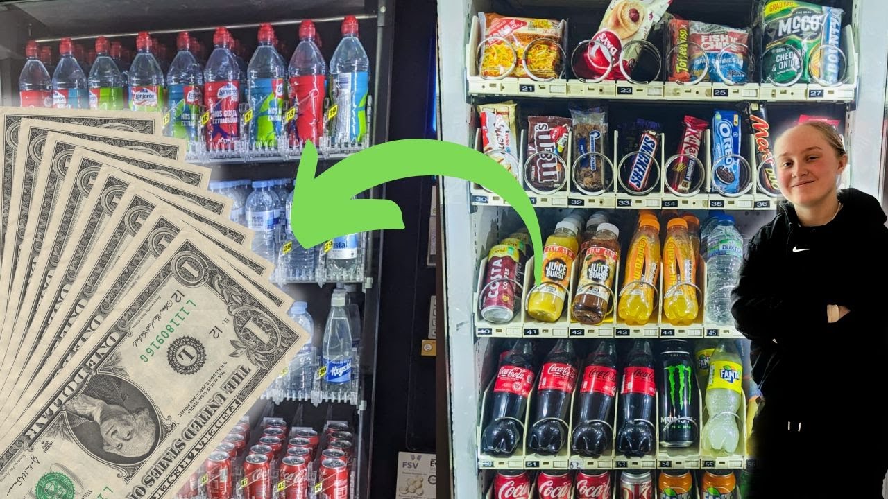 Teaching My Dad How To Run My VENDING MACHINE Business! - YouTube