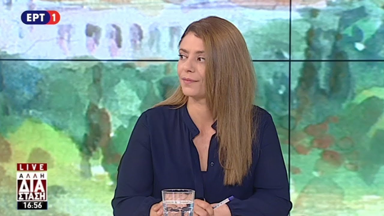 ΠΑΡΕΜΒΑΣΗ ΤΗΣ Β. ΔΑΓΚΑ ΣΤΗΝ ΕΡΤ1 - YouTube