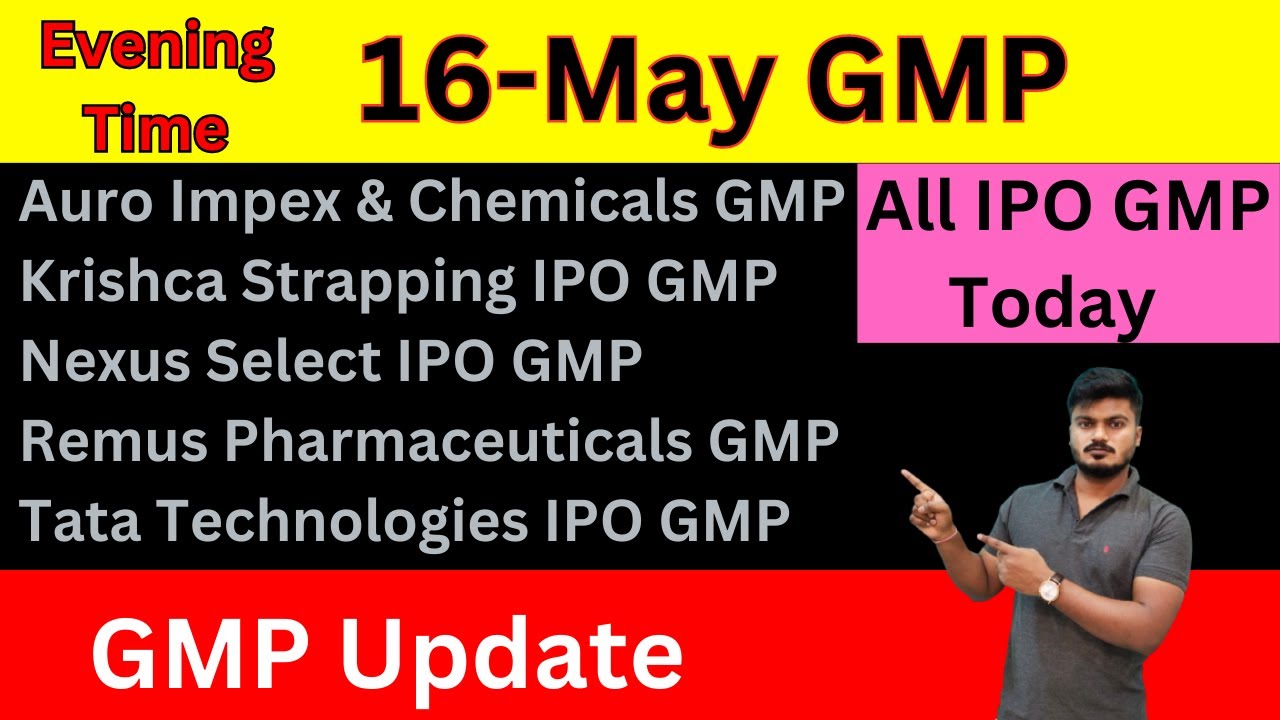 Krishca Strapping ipo gmp | auro impex ipo gmp | Nexus select ipo gmp ...