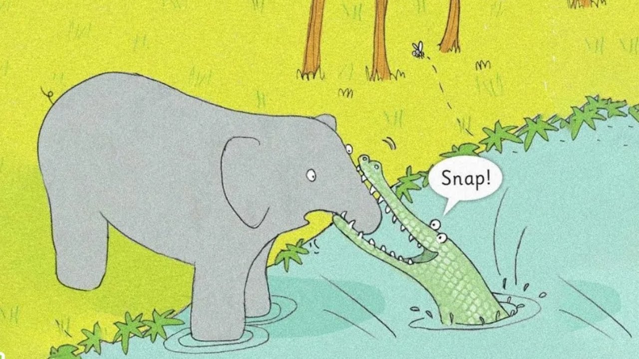 SNAP !! The Story of The Baby Elephant, Story Book - YouTube