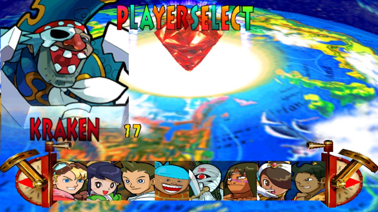 ReDream(Dreamcast) 👊 Power Stone 👊🏽 Kraken Arcade Play 👊 Hardest ...