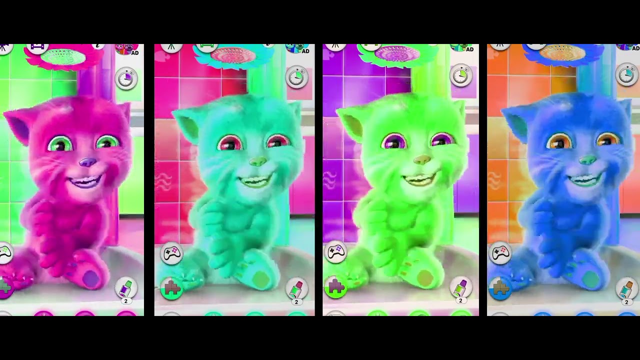 My Talking Ginger 1 funny colour fail movement mobile gameplay part 67 ...