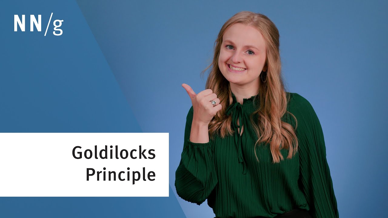 The Goldilocks Principle for Prototyping - YouTube