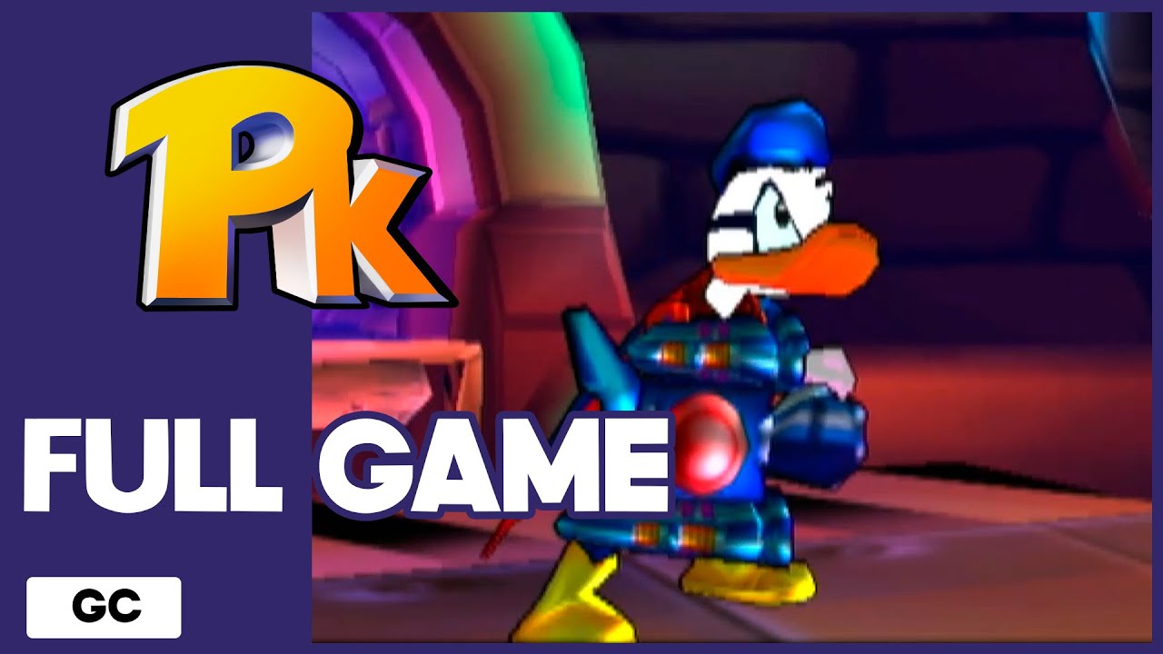 DISNEY'S PK DONALD DUCK: OUT OF SHADOWS (GAME CUBE LONGPLAY) FULL GAME ...