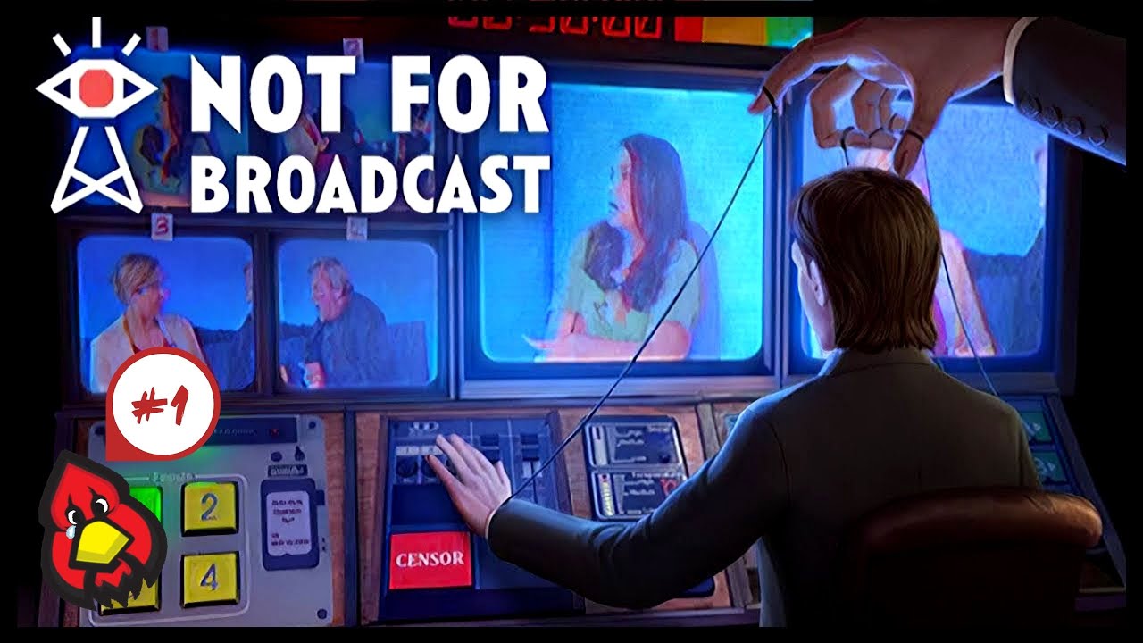 Not For Broadcast Gameplay Part 1 - Prologue, Inside A News Station ...