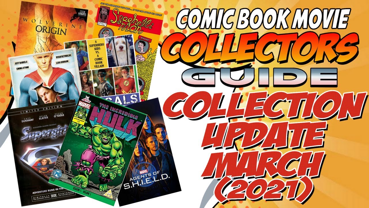 Superhero & Comic Book Movie Collection Update March 2021 Collectors ...