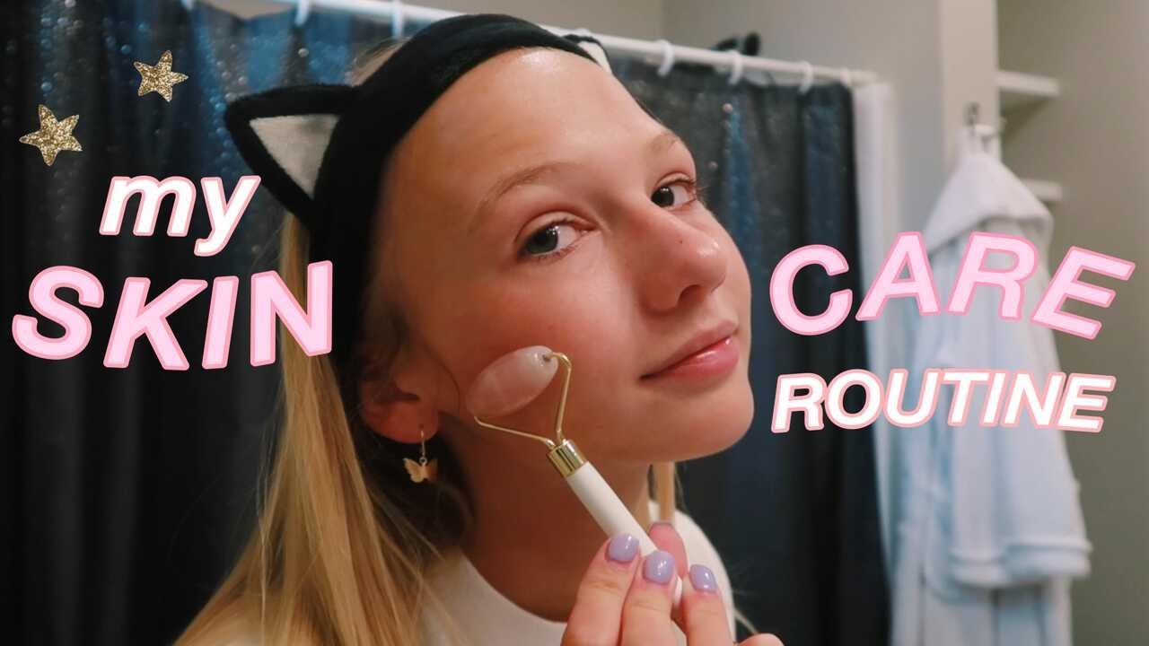 my skin care routine *2020* - YouTube