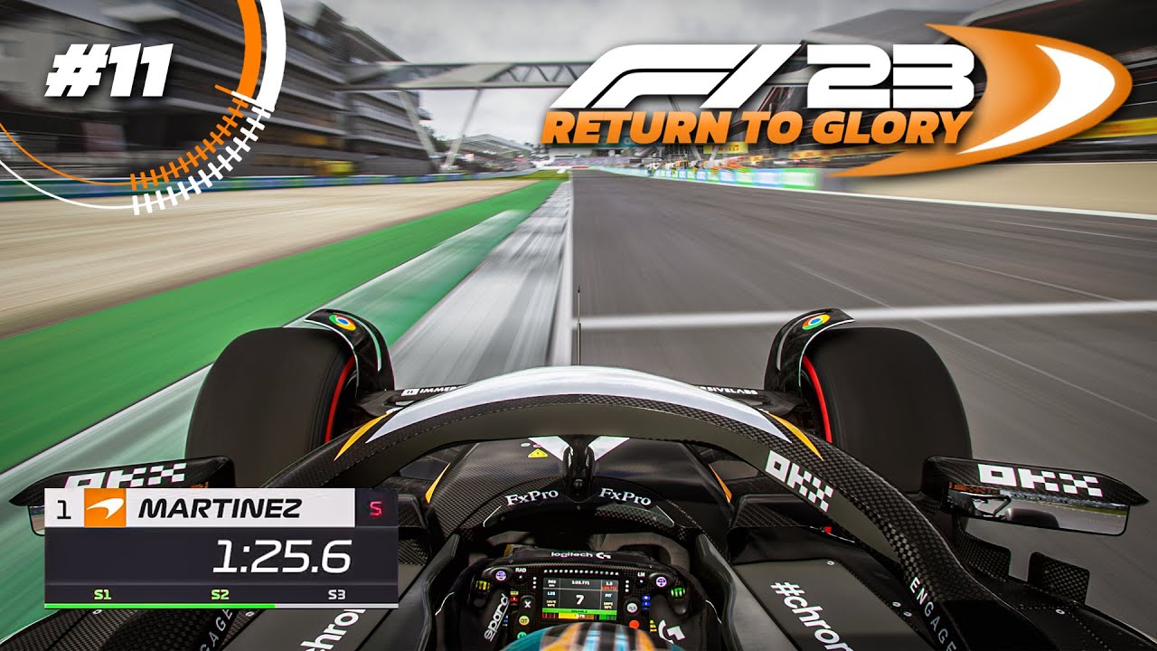 My BEST Qualifying Laps in F1 23 🔥 Career Mode Part 34 (110 AI) - YouTube