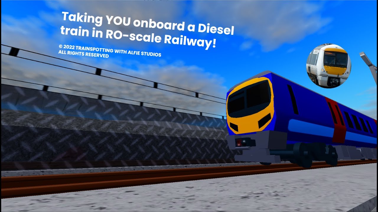 Taking YOU onboard a Diesel train in RO-scale Railway! (30/11/2022 ...