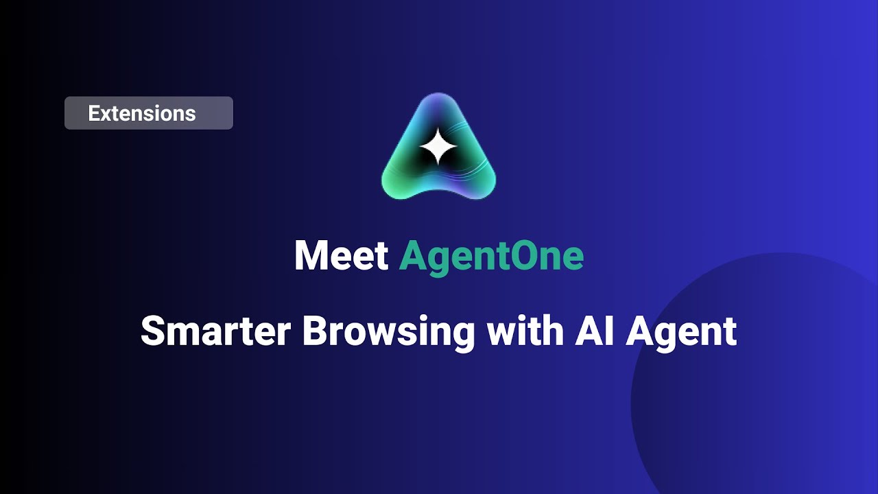 AgentOne: Integrate Your Custom AI Agents for Smarter Web Productivity ...