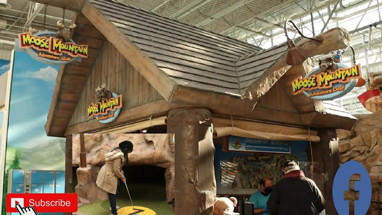 Moose Mountain Adventure Golf | Mall of America - YouTube