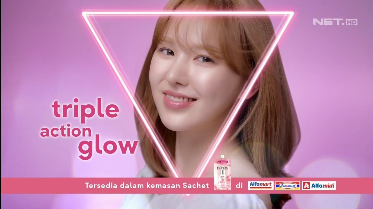 Pond's Facial Foam & Cream Serum • Wendy Red Velvet • TVC Edisi 2022 ...