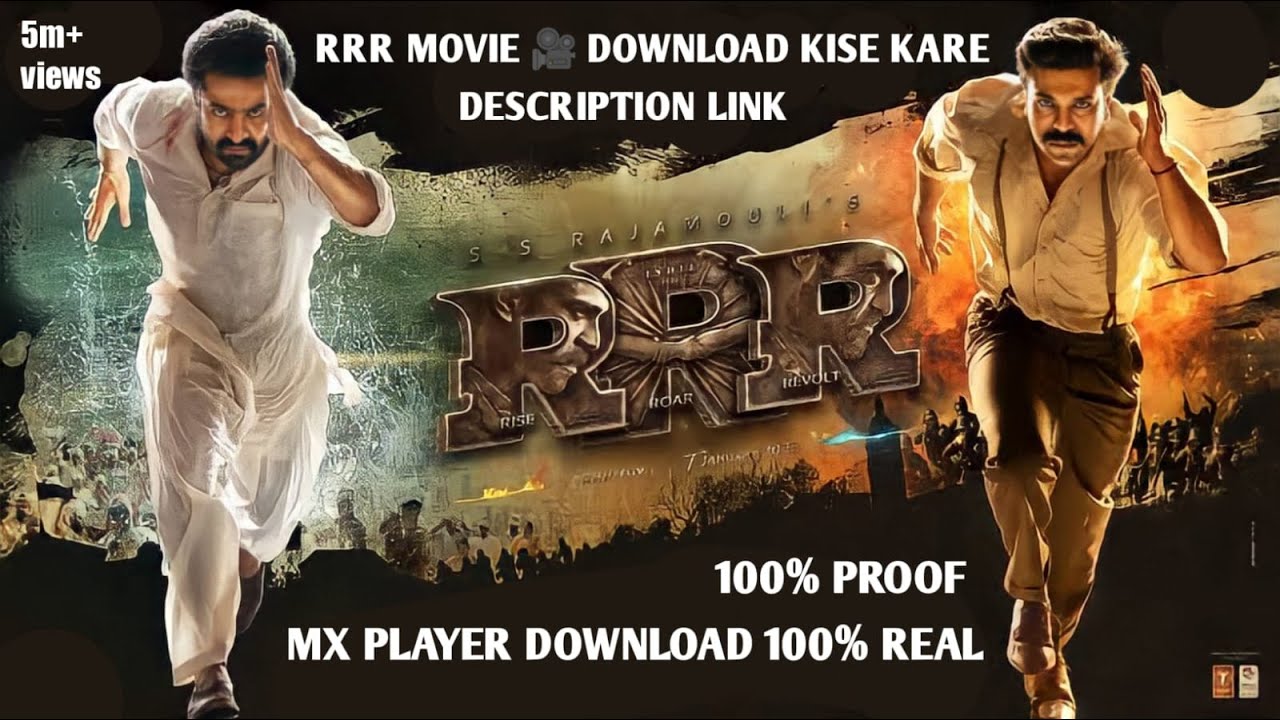 How to Download RRR Movie in Hindi | RRR Movie Download Link MX player ...