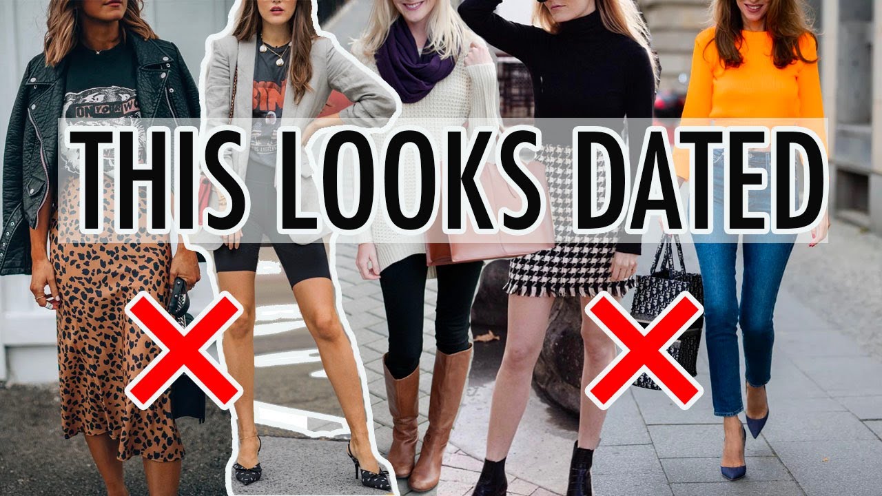 6 Outfits that Feel DATED (and how to fix!) - YouTube