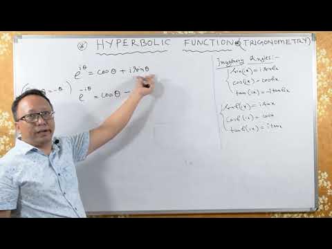Introduction to Hyperbolic Trig Functions - YouTube