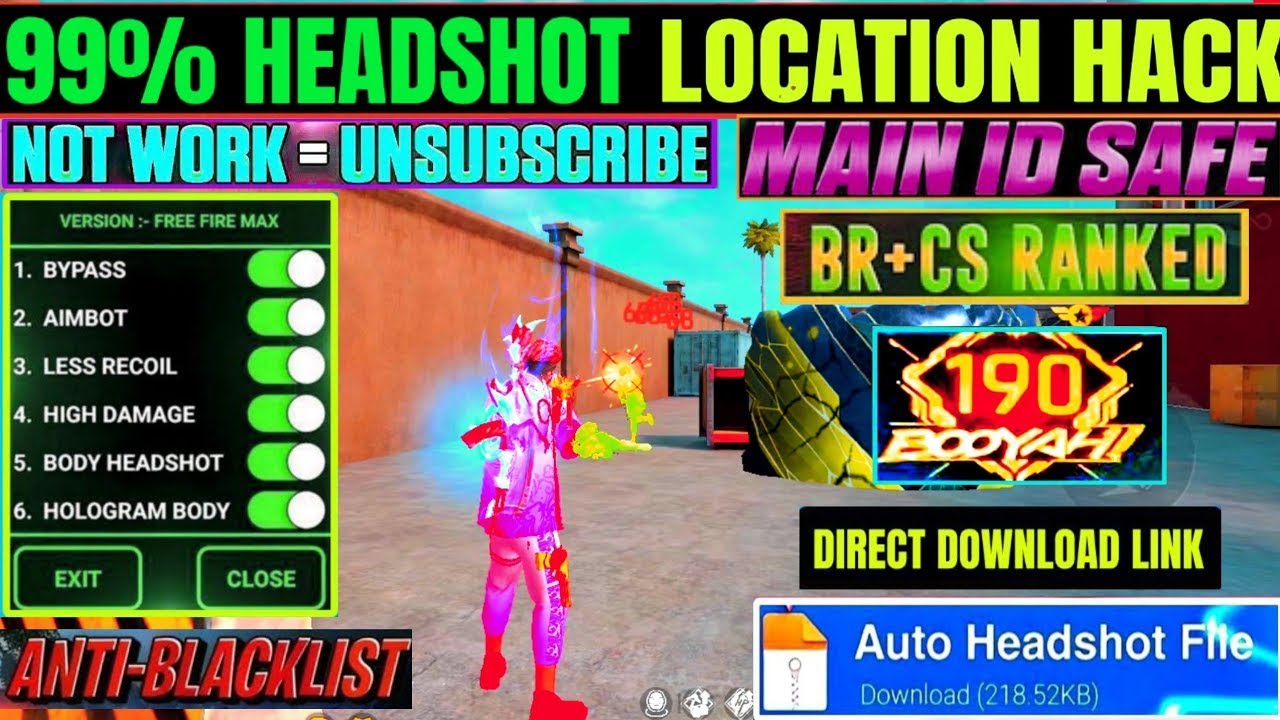 FF Auto Headshot Hack OB48 | Headshot Hack Free Fire | FF Headshot ...