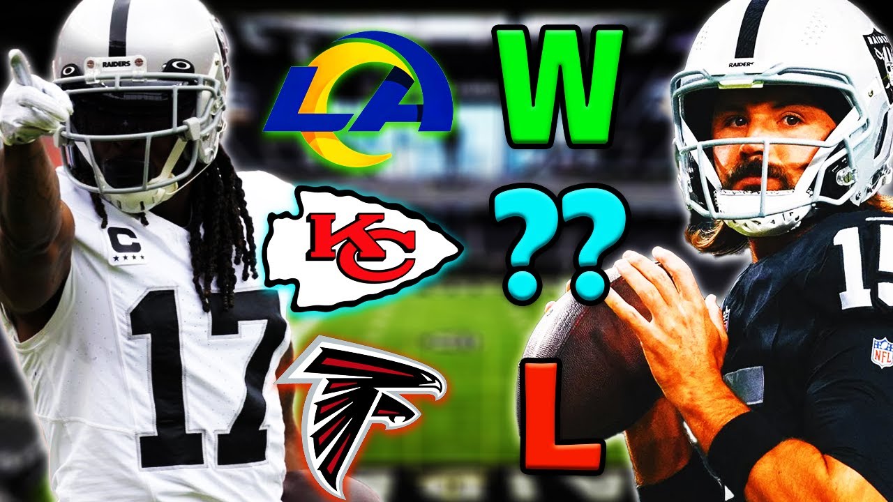 MY FINAL *Raiders Record Prediction* For 2024! (Bleacher Report ...