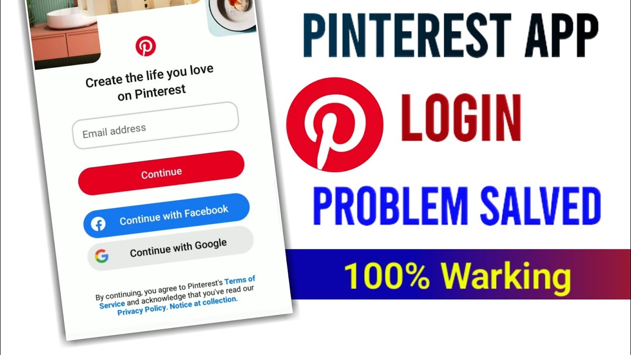 Pinterest App Login Problem Salved 2025 How To Use Pinterest Beginners ...