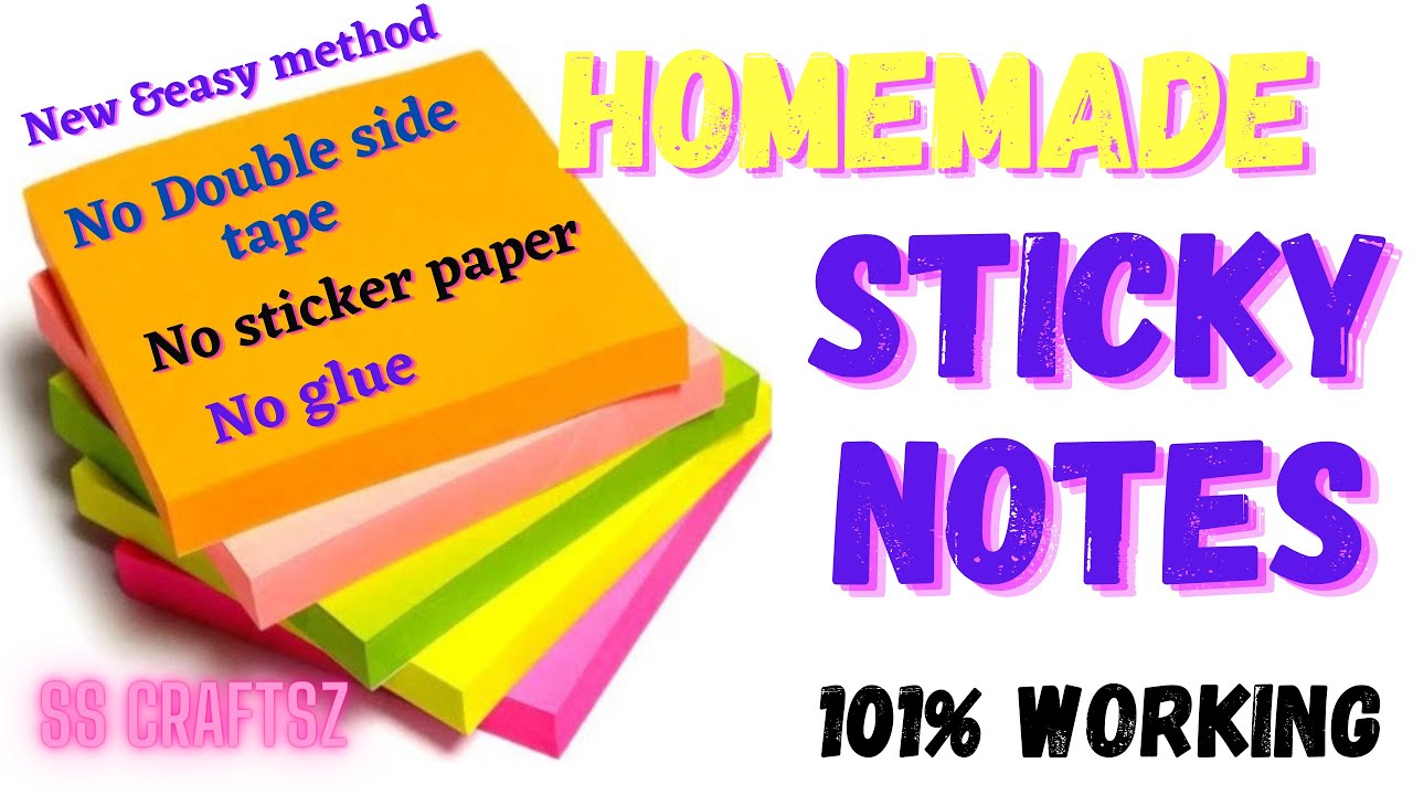 HOW To Make Sticky Notes At Home In Malayalam Diy Homemade Malayalam how-to-make-sticky-notes-at-home-in-malayalam-diy-homemade-malayalam