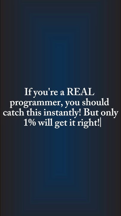🚨 This Python Code WON’T RUN! Can You Spot the Bug? 🤔💻 #shorts - YouTube