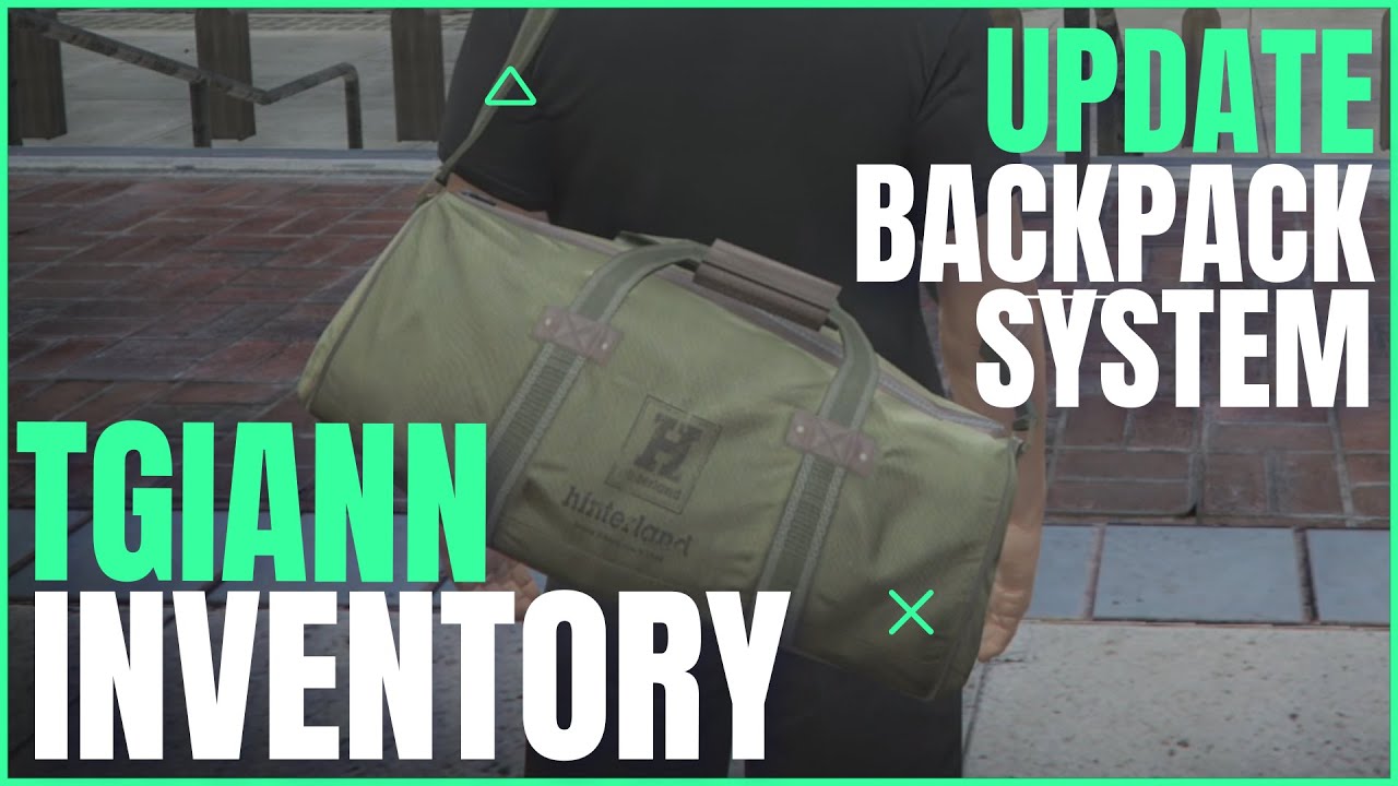 TGIANN Inventory | Update: Backpack System - YouTube