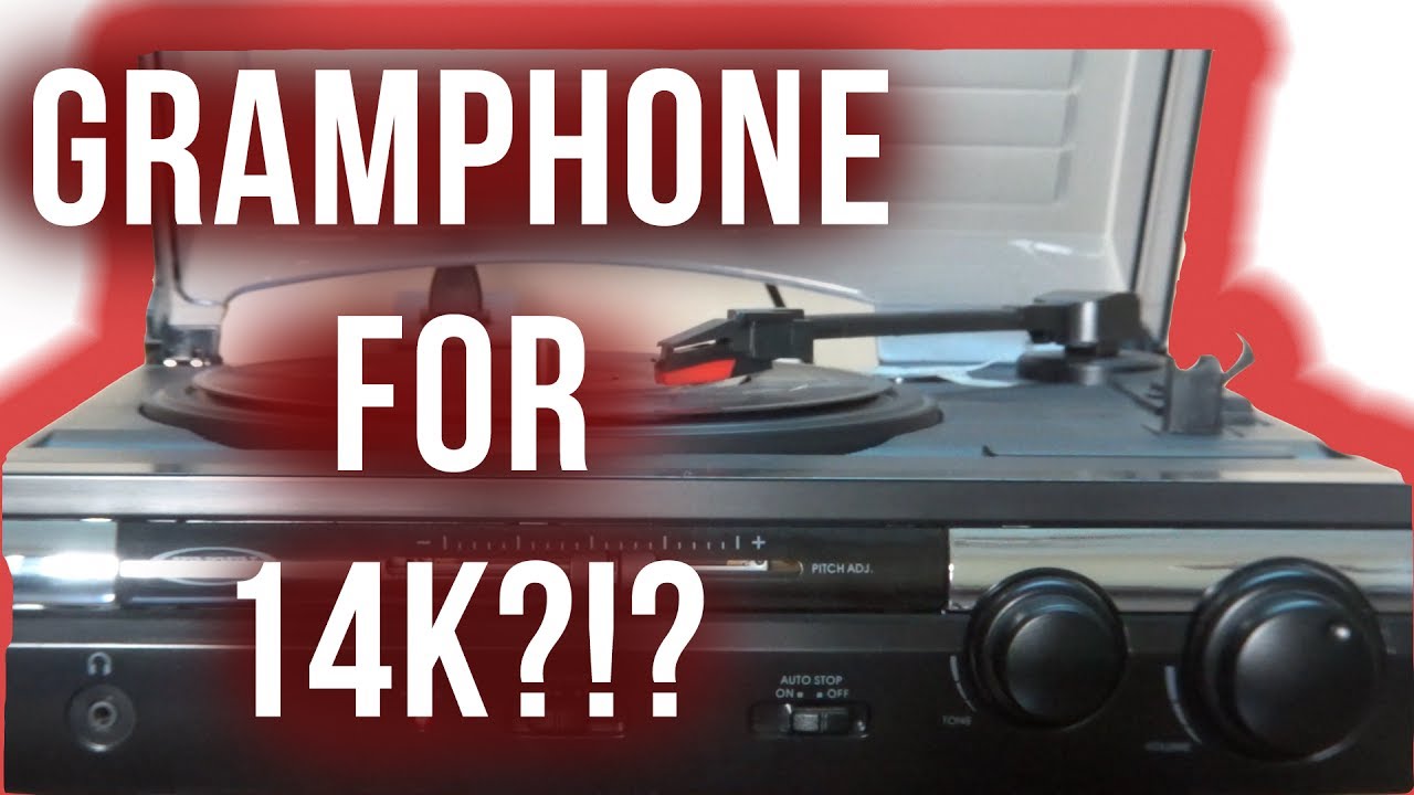 Jensen JTA-230 3 Speed Stereo Turntable Review - YouTube